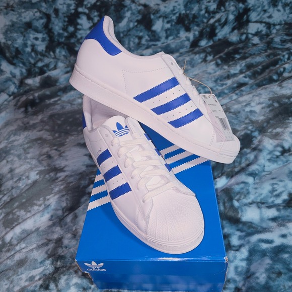 adidas | Shoes | Nib Superstar Shell Toe Adidas Athletic Shoe White ...